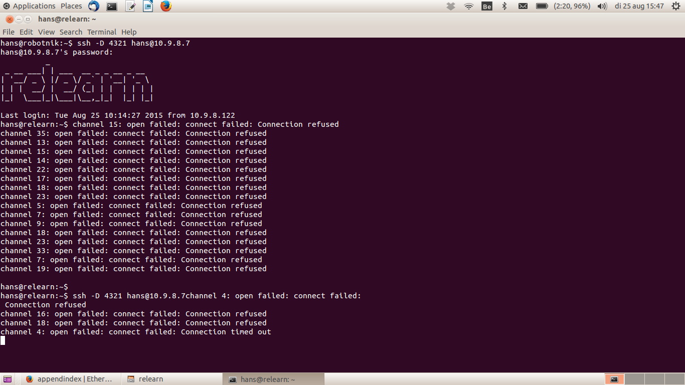 Ssh-forwarding-open-failed-connect-failed-connection-refused lyndwen Ssh-forwarding-open-failed-connect-failed-connection-refused lyndwen